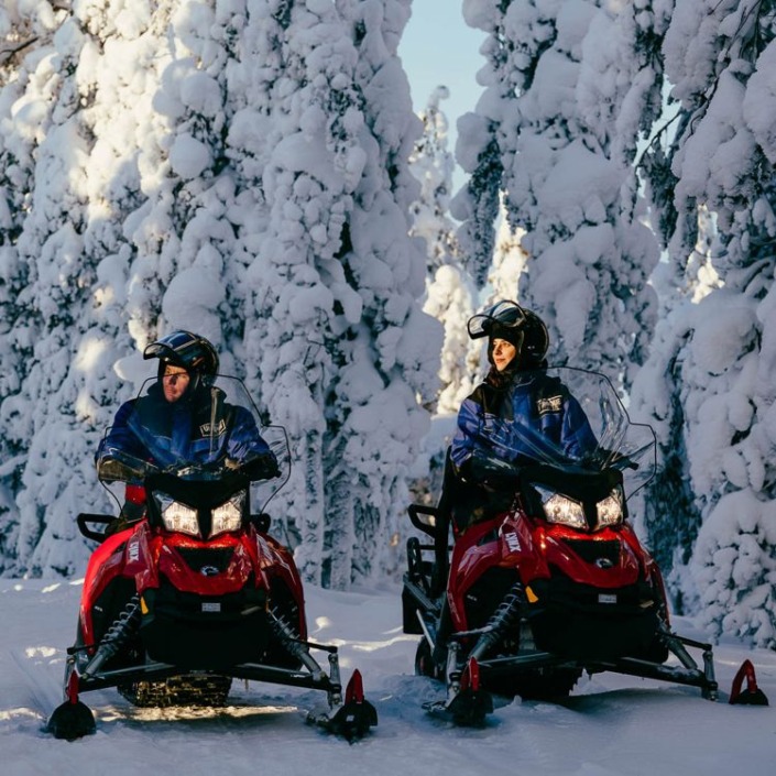 Snowmobile Tours in Rovaniemi | Wild Nordic