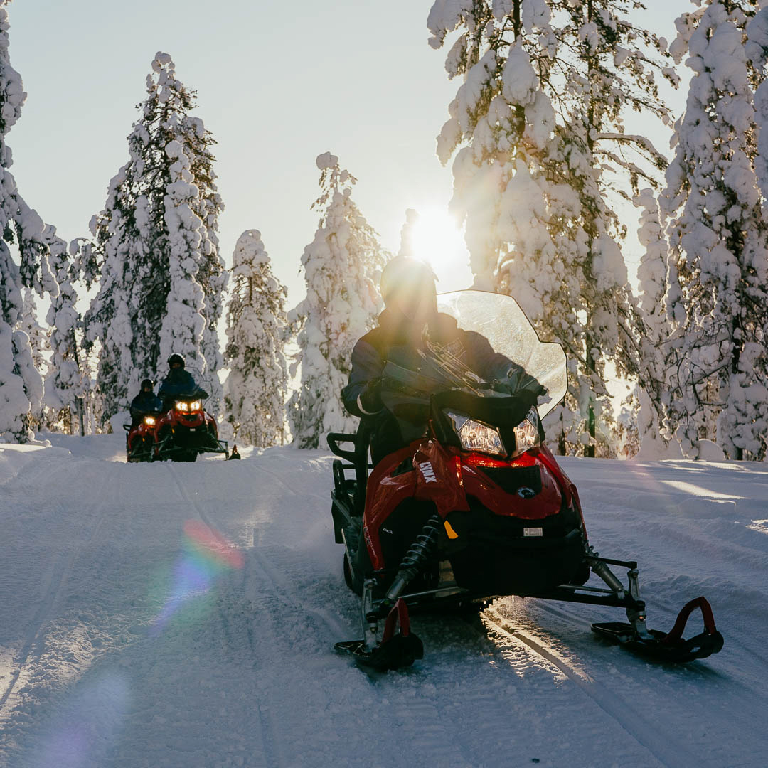 2-hour Snowmobile Safari to the Levi Nature | Wild Nordic